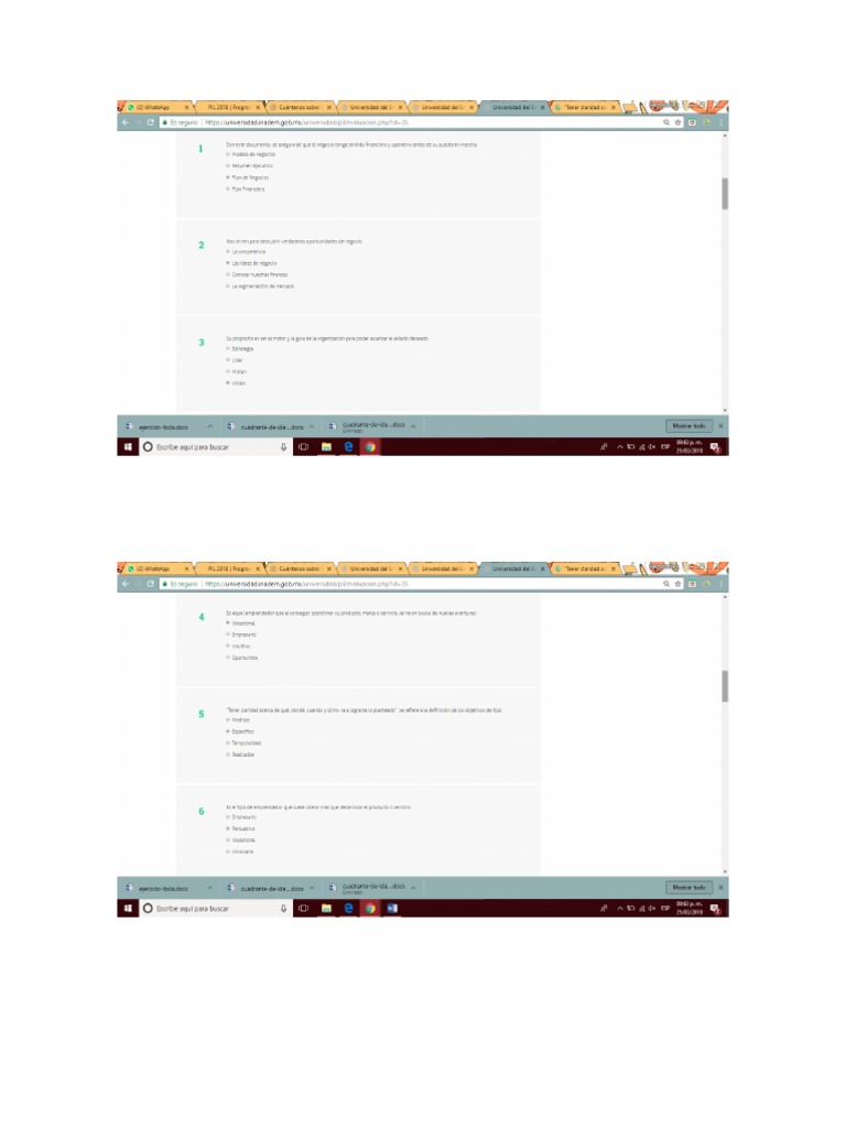 Modulo 1 Respuestas | PDF