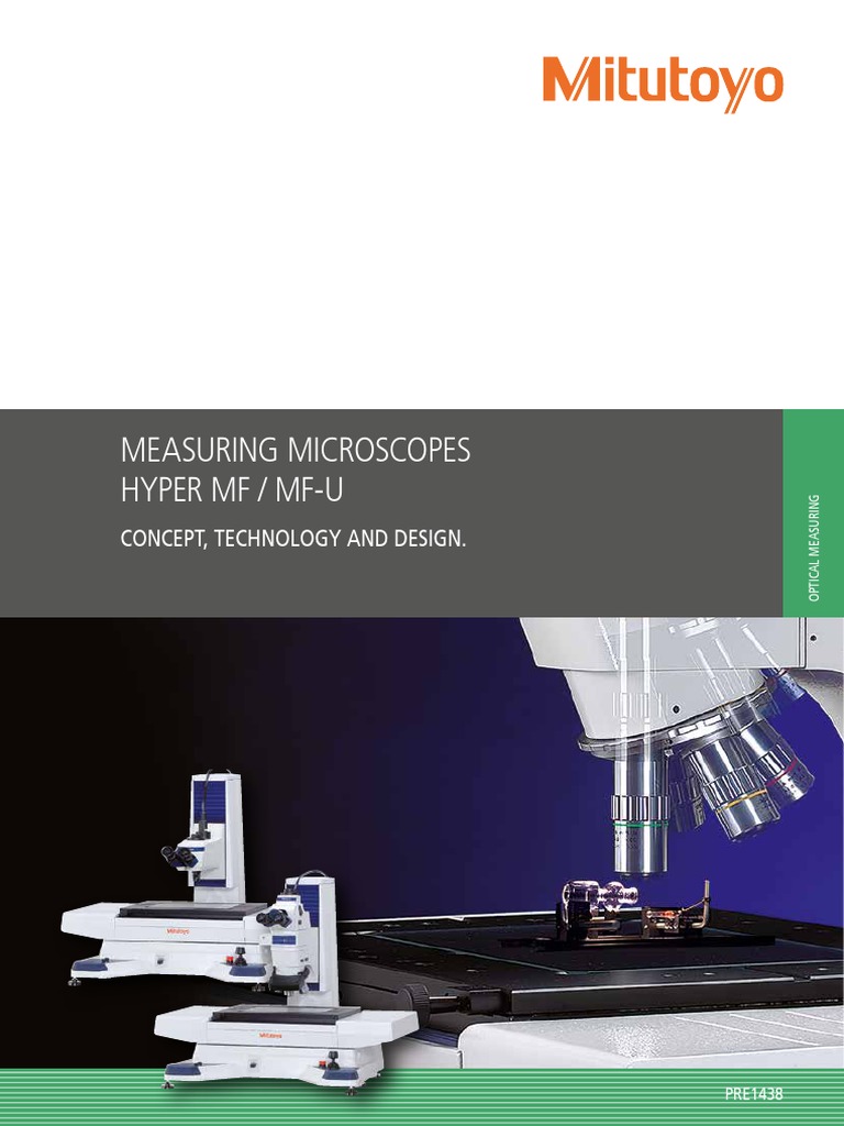 Mitutoyo - Mikroskopy Pomiarowe Hyper MF I MF-U Serii - PRE1438 - 2015 EN | PDF | Optics | Lens ...