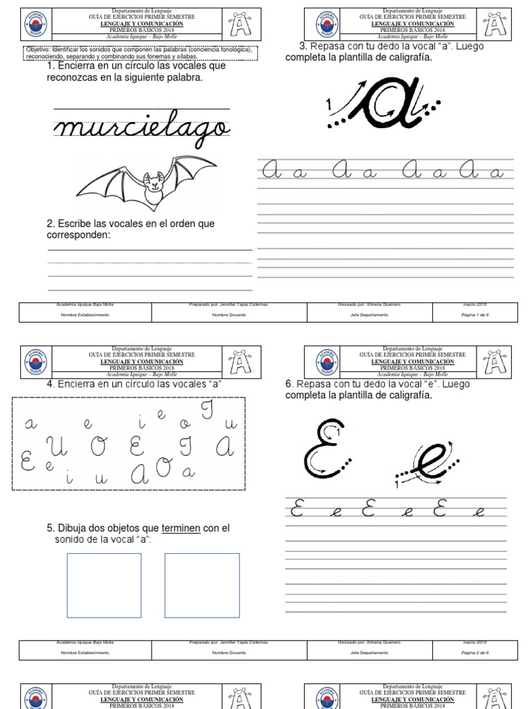 GUIA Vocal A | PDF | Lingüística | Semiótica
