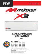 Manual X3 Mirage | PDF