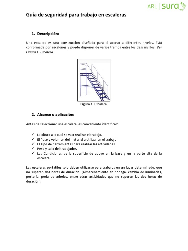 Seguridad En Las Escaleras Del Lugar De Trabajo Escaleras Para