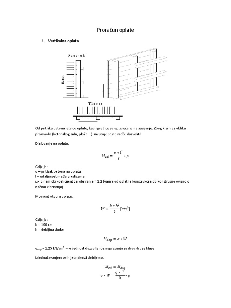Proracun Oplate PDF | PDF