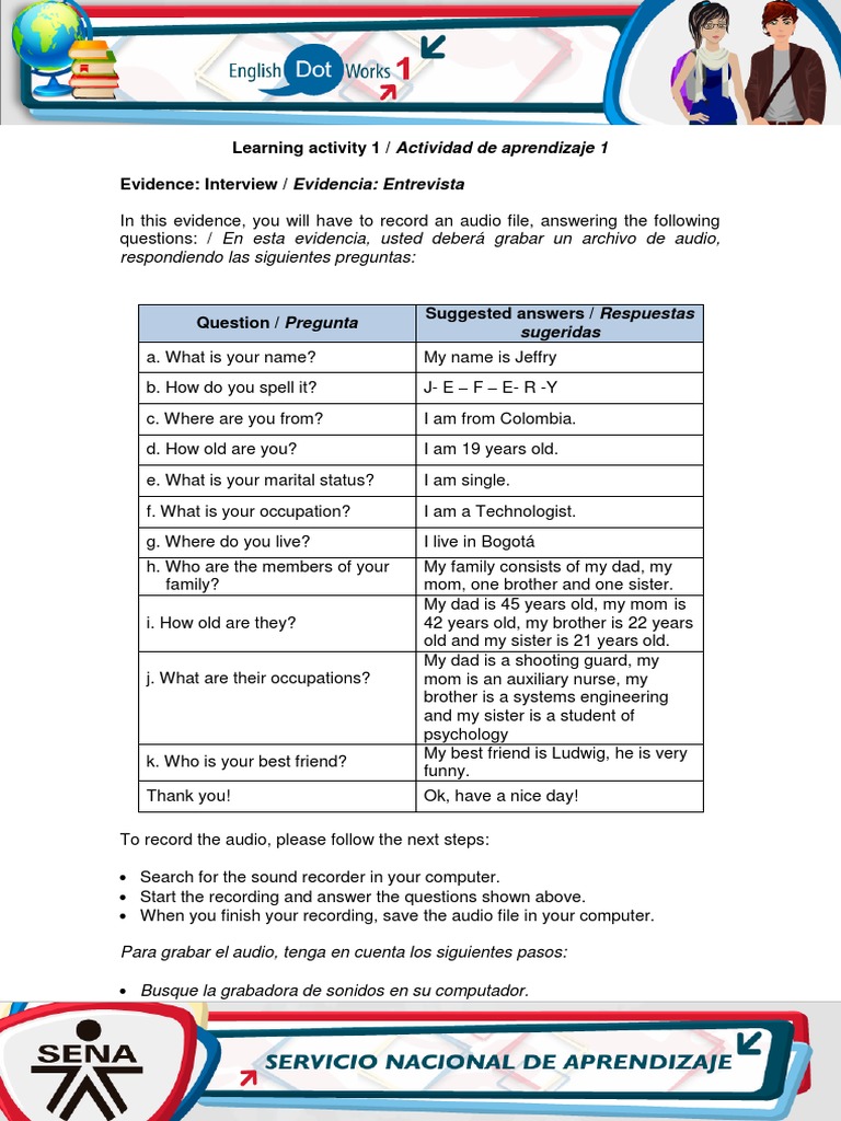 Evidence Interview | PDF