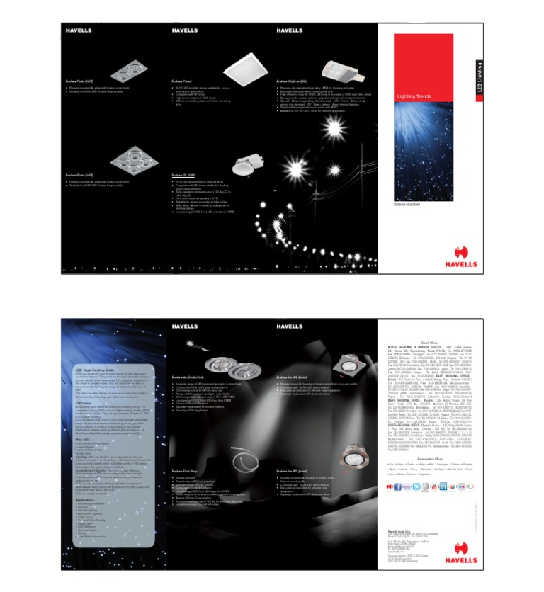 Endura LED Lighting Features and Benefits | PDF | Light Emitting Diode ...