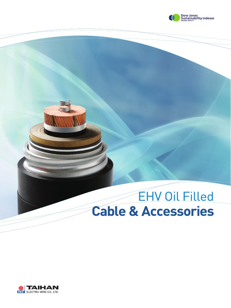 1011-EHV OF Cable (Eng) | PDF | Insulator (Electricity) | Electrical ...