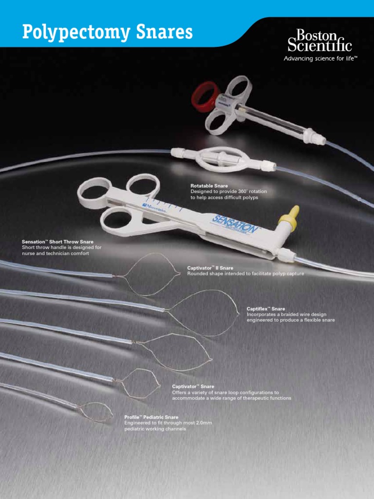 Tissueresection Details Polypectomy Snares Brochure | PDF | Business
