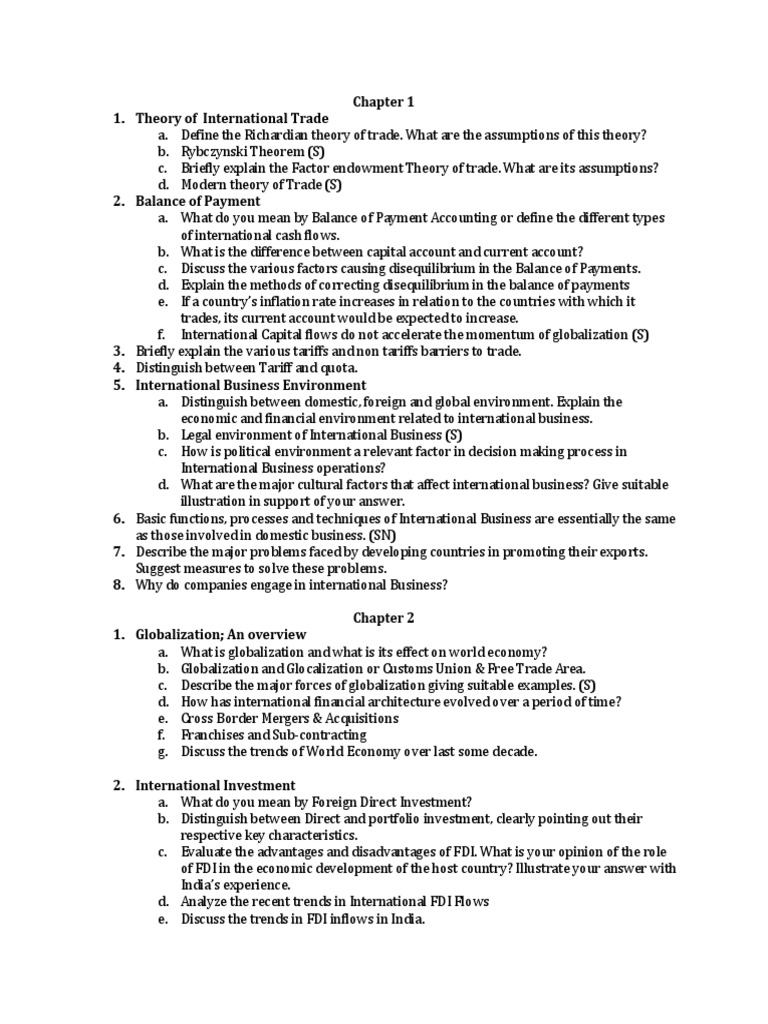 International Trade & Business Guide | PDF | International Business ...