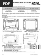 CHQ Modules Installation Instructions | PDF | Detector (Radio) | Switch