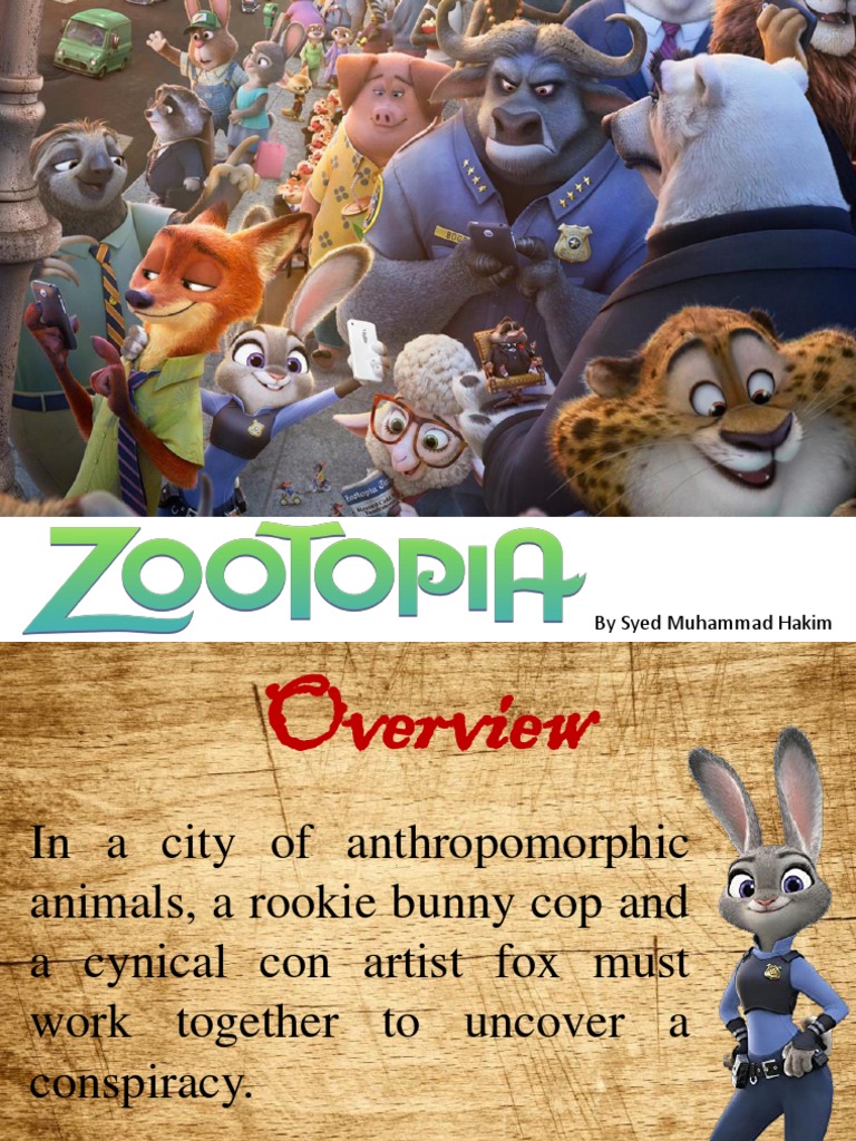 Presentation Zootopia | PDF