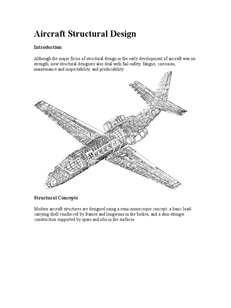 Aircraft Structural Design | PDF | Empennage | Aerospace Engineering