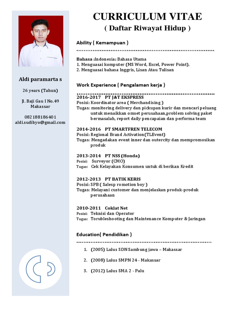 Aldi CV | PDF