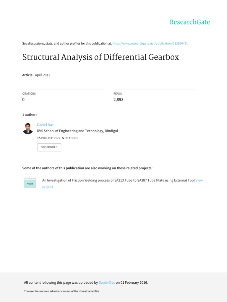 Published PDF | PDF | Transmission (Mechanics) | Gear