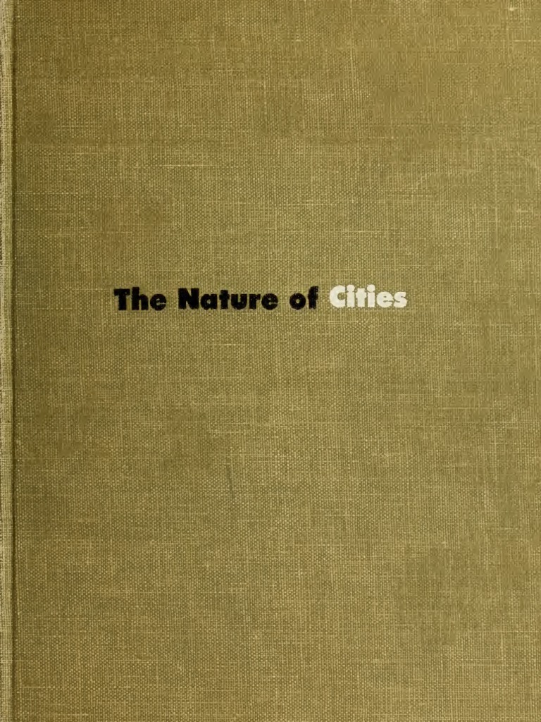 The Nature Od Cities PDF | PDF | City | Civilization