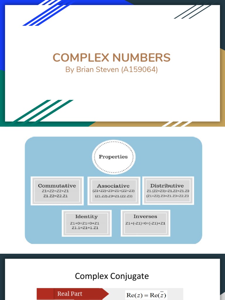Complex Numbers | PDF | Complex Number | Trigonometric Functions