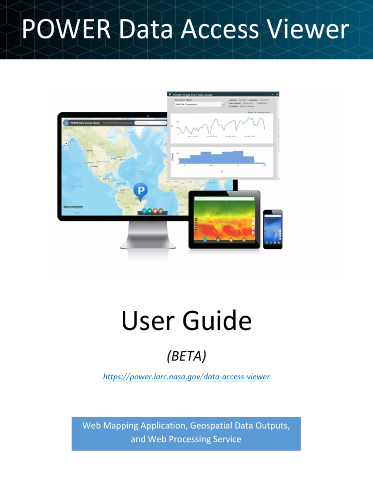 Nasa Power Dav User Guide | PDF | Arc Gis | Application Software