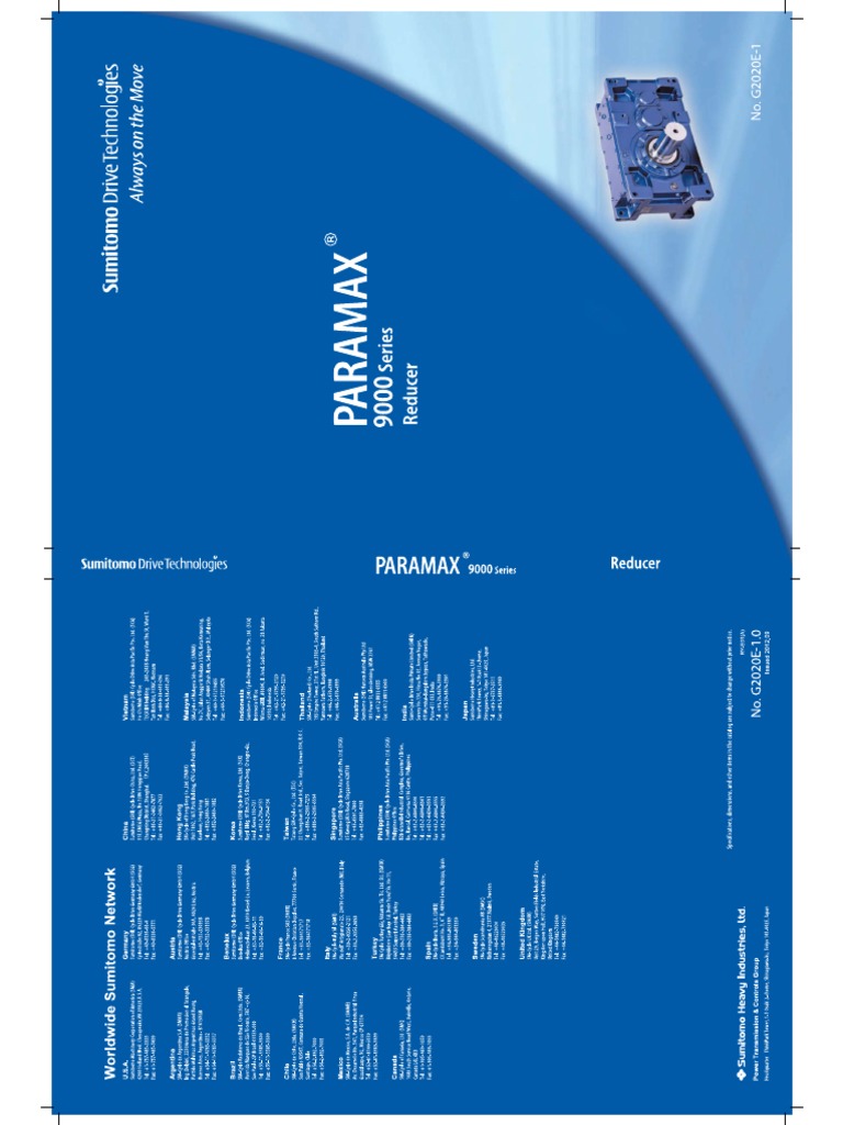 Reductor Paramax Serie 900 Completo | PDF