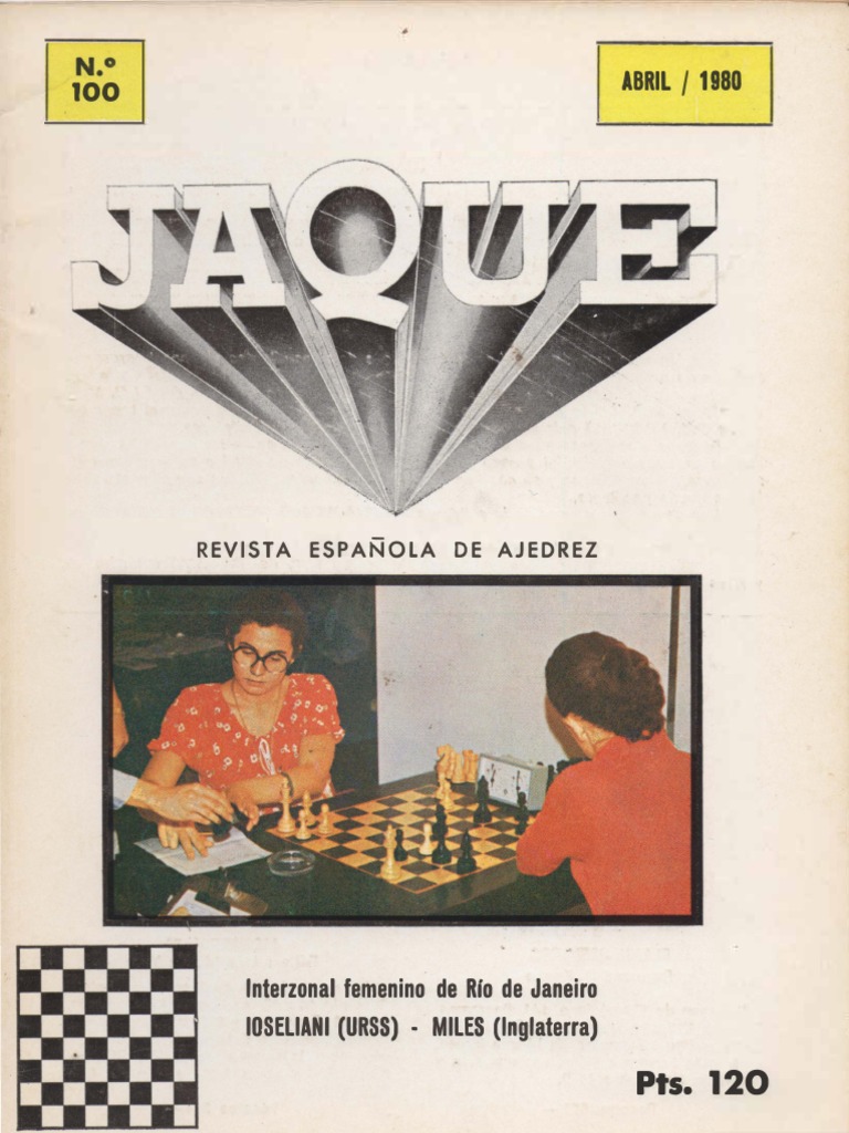Jaque #100 | PDF | Olimpiadas de ajedrez | Títulos de ajedrez
