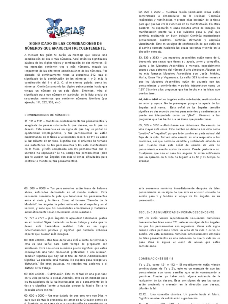 Codigos Sagrados Numericos Completo 3.1-3 | PDF | Amor | Oración