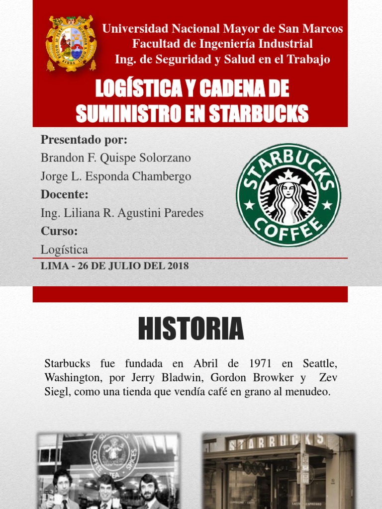 Starbucks Supply Chain | PDF | Starbucks | café