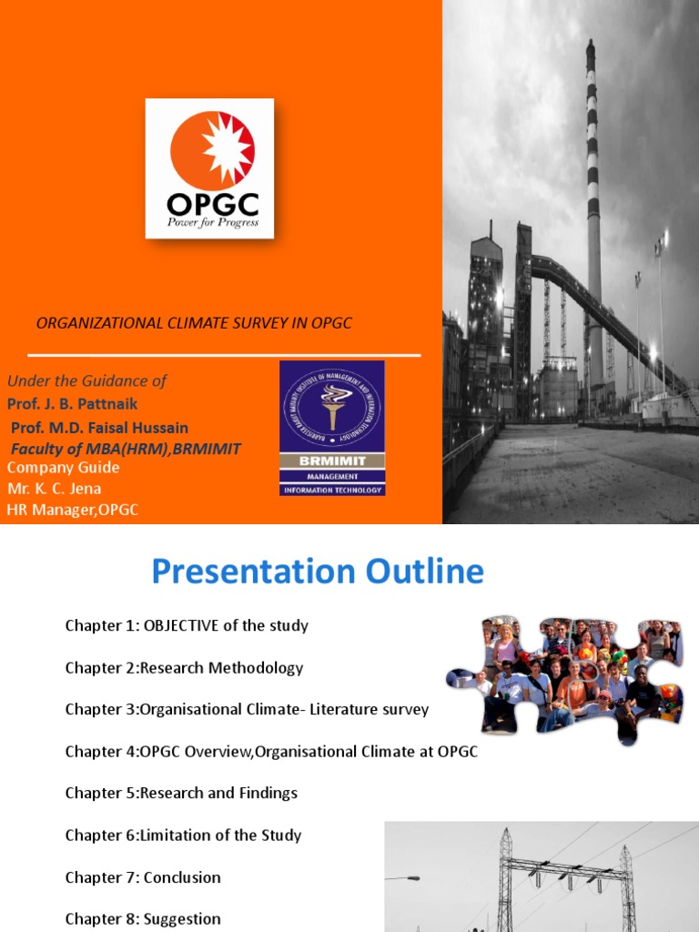 Organizational Climate Survey | PDF | Employment | Performance Appraisal