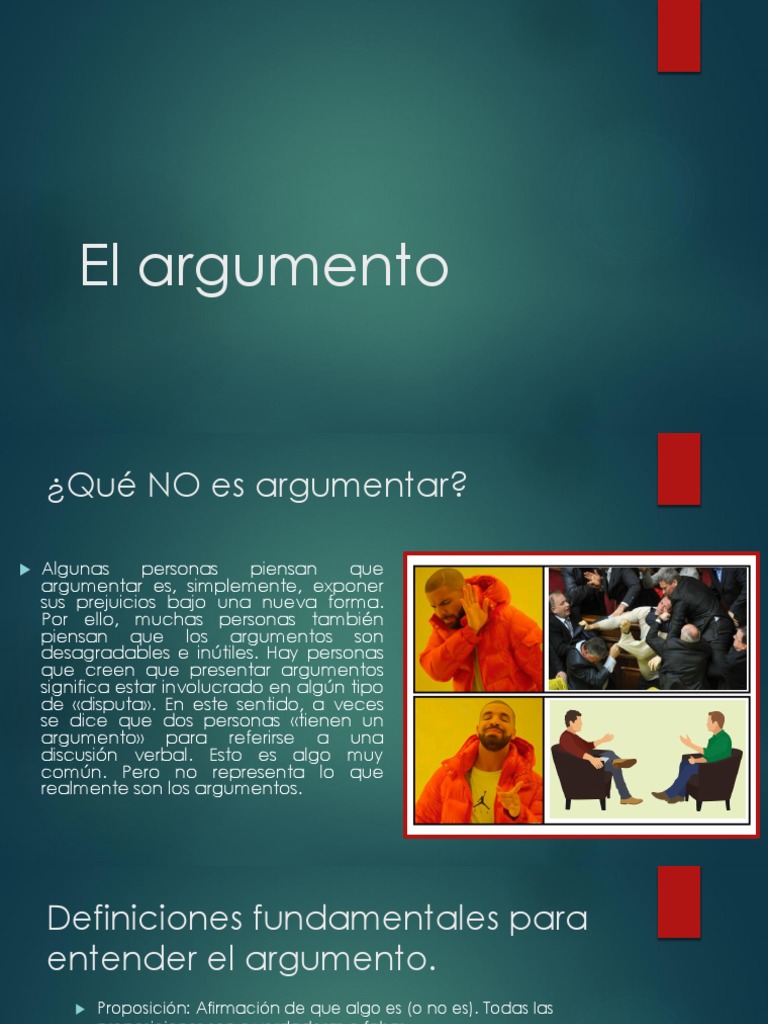 Definición y Tipos de Argumentos | PDF | Argumento | Proposición