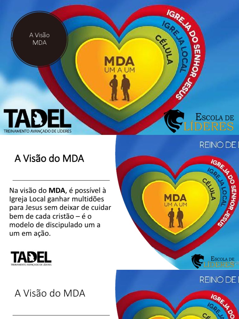Apresentando A Visão Do MDA | PDF | Igreja católica | O Reino de Deus