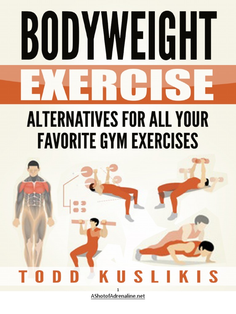 Bodyweight Alternatives | PDF | Weight Training | Human Anatomy