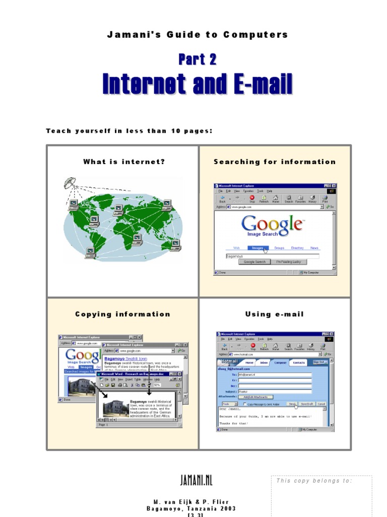 Internet and Email | PDF | Websites | Internet