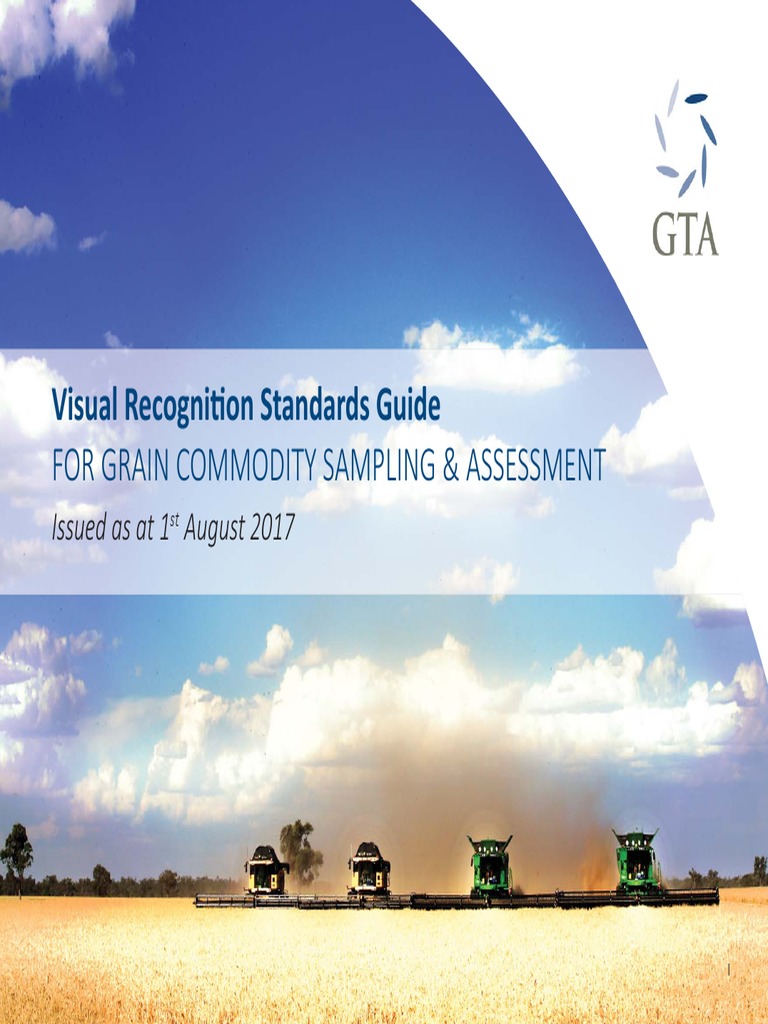 Grain Trade Australia. Visual Recognition Standards Guid | PDF | Oat | Seed