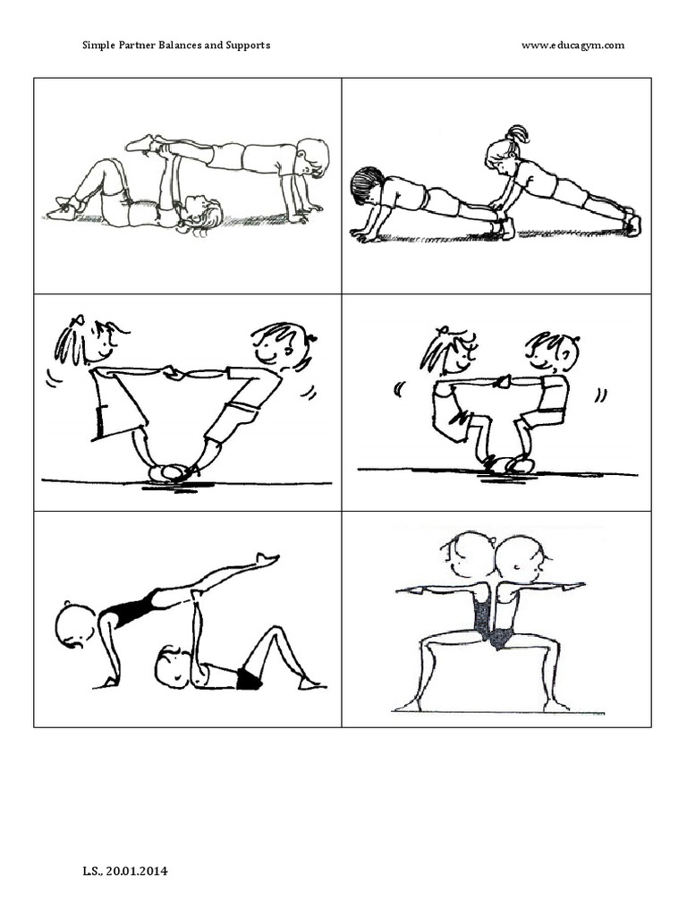 Simple Partner Balances for Kids | PDF | Leisure
