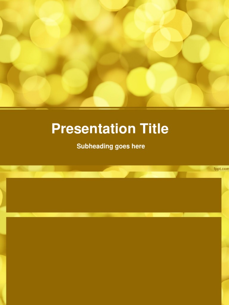 Presentation Title: Subheading Goes Here | PDF