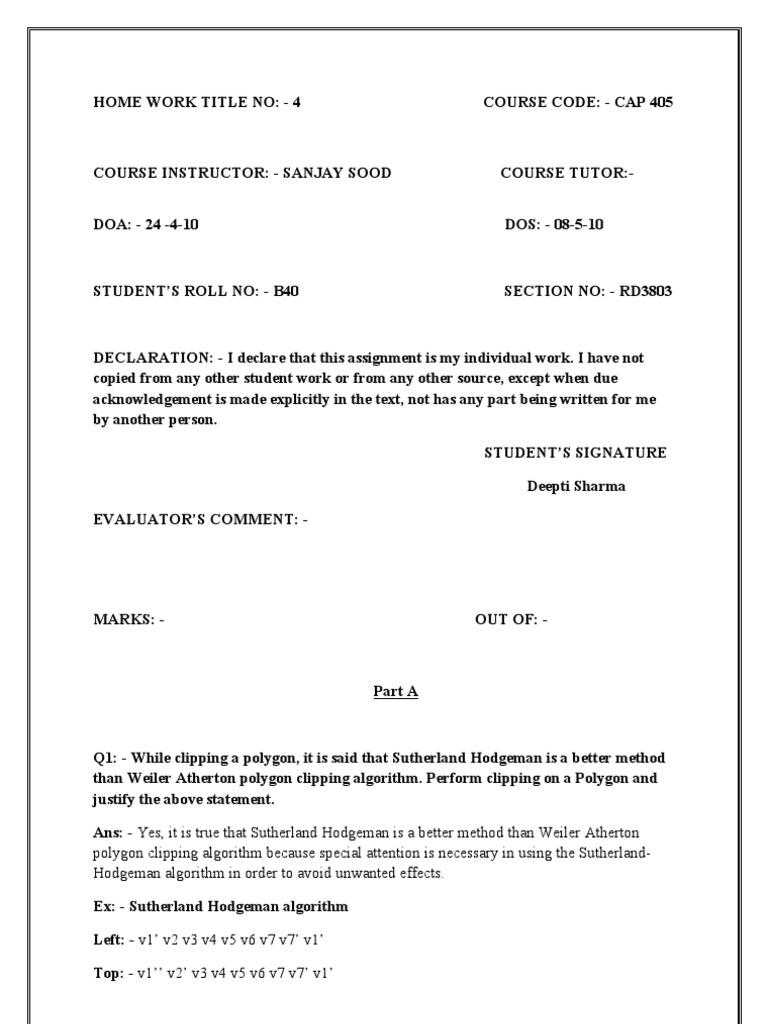 Graphics 4 | PDF | Computer Graphics | Multidimensional Signal Processing