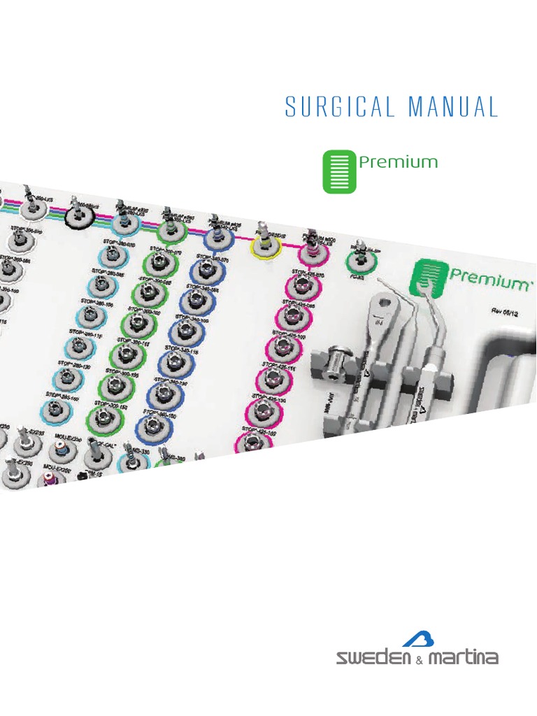 Surgical Manual - Premium | PDF | Dental Implant | Diseases And Disorders