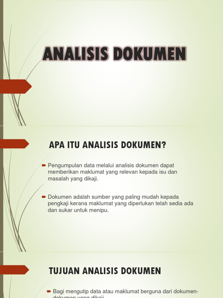 Analisis Dokumen Pdf