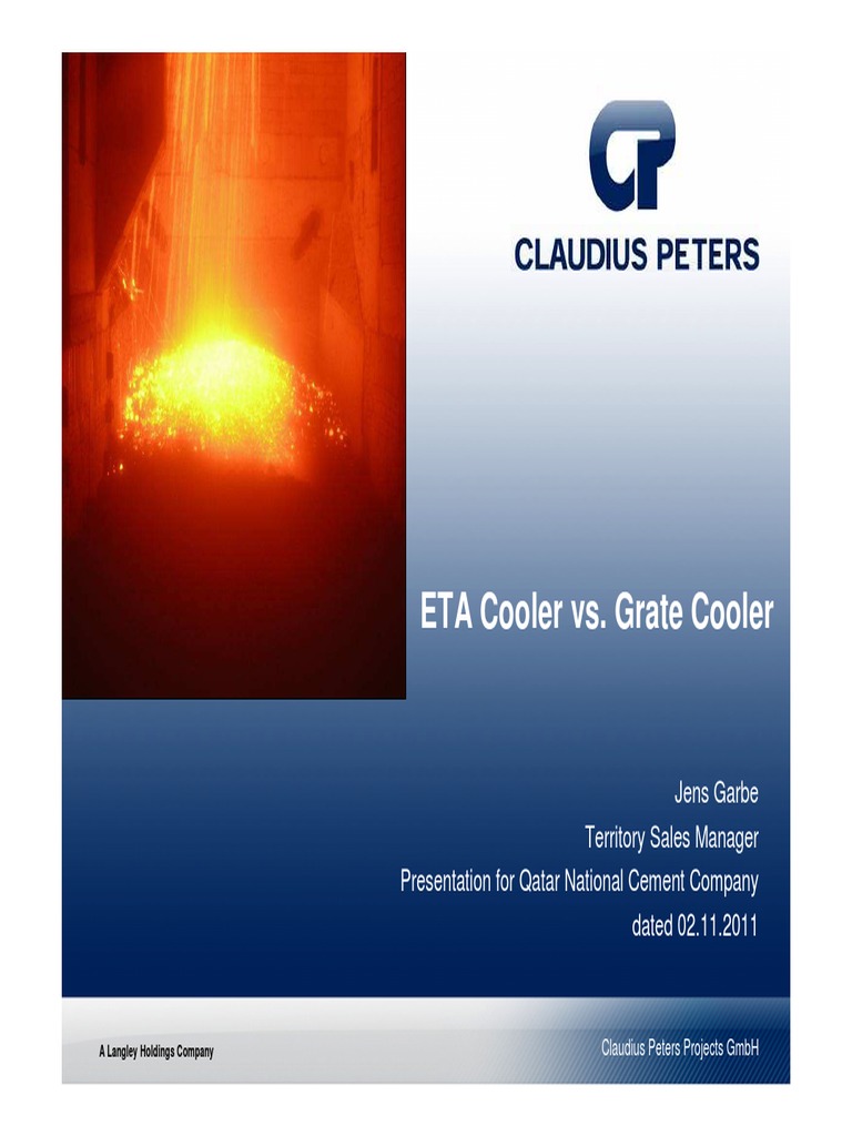 Cooler ETA Vs Grate JG ( | PDF | Industries | Building Engineering