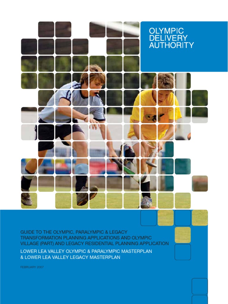 Olympic 2012 Guide To The Planning Applications | PDF
