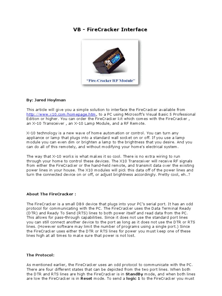 VB Fire Cracker | PDF | Information And Communications Technology ...