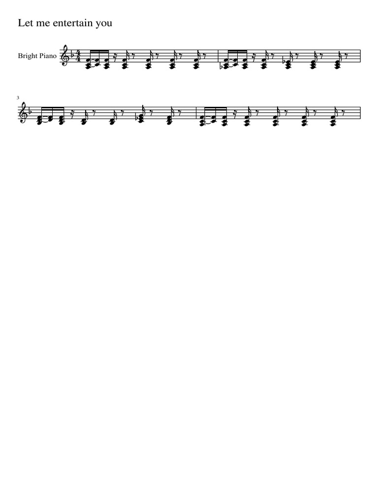 Bright Piano Entertainment Guide | PDF