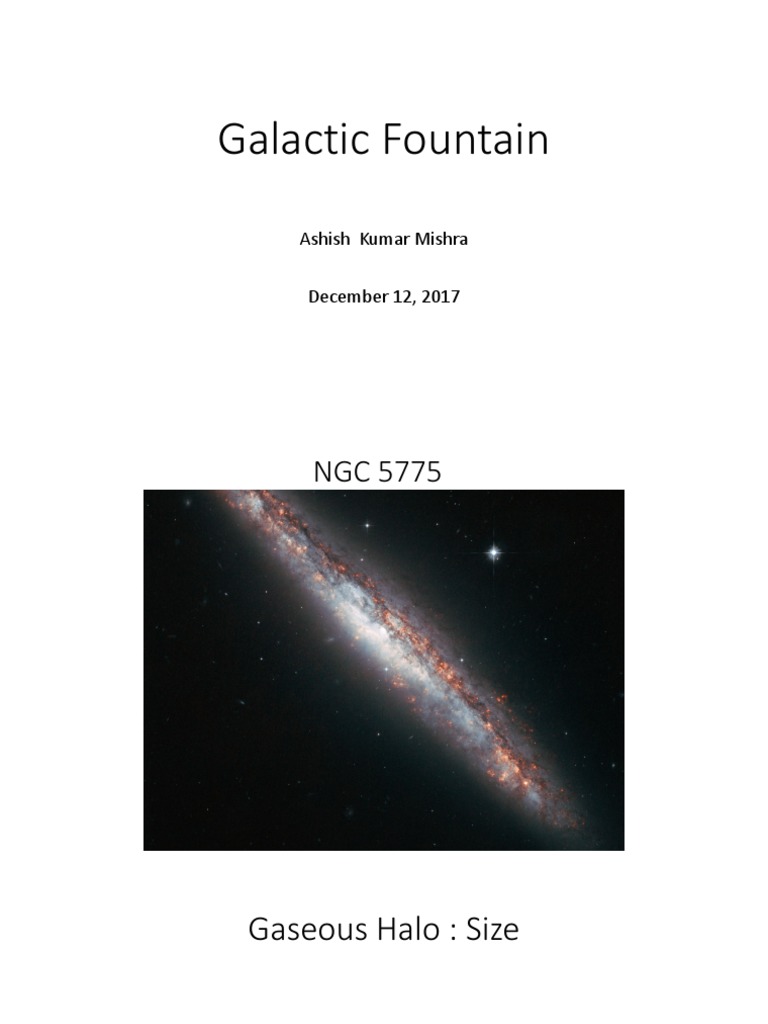 Galactic Fountain | PDF | Galaxy | Astronomy