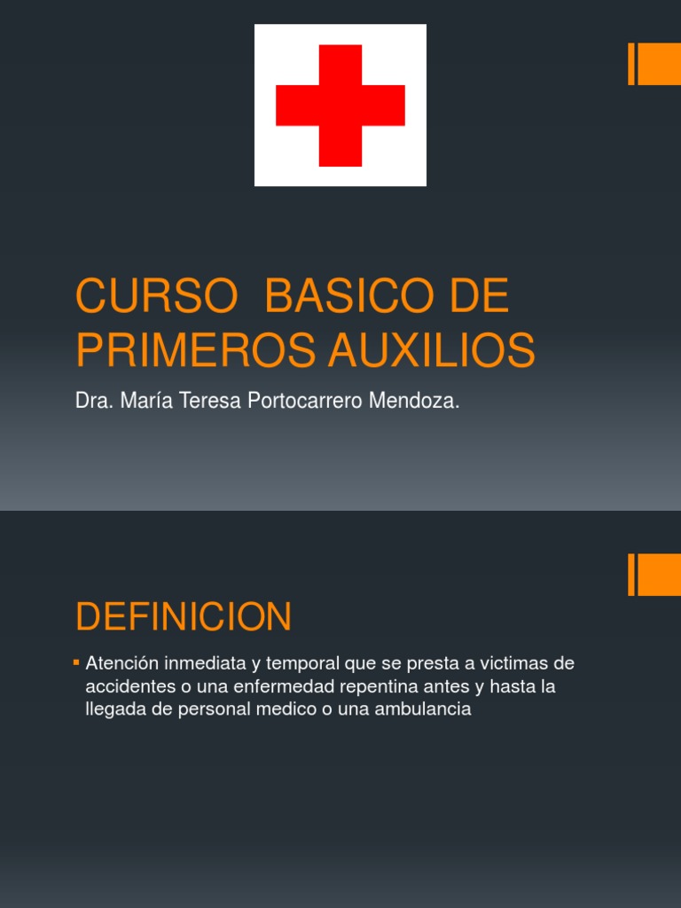 Curso Basico de Primeros Auxilios | PDF | Herida | Legumbres