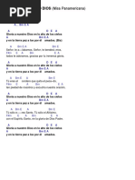Amemonos de Corazon Letra y Acordes | PDF