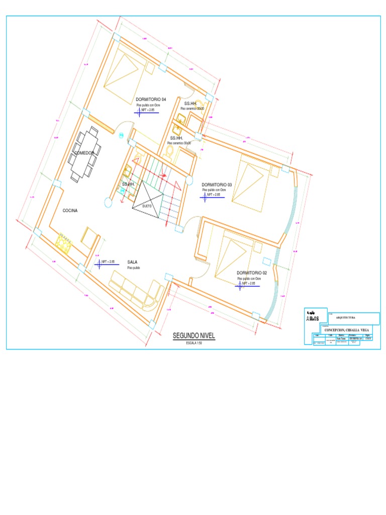 Plano Segundo Nivel | PDF
