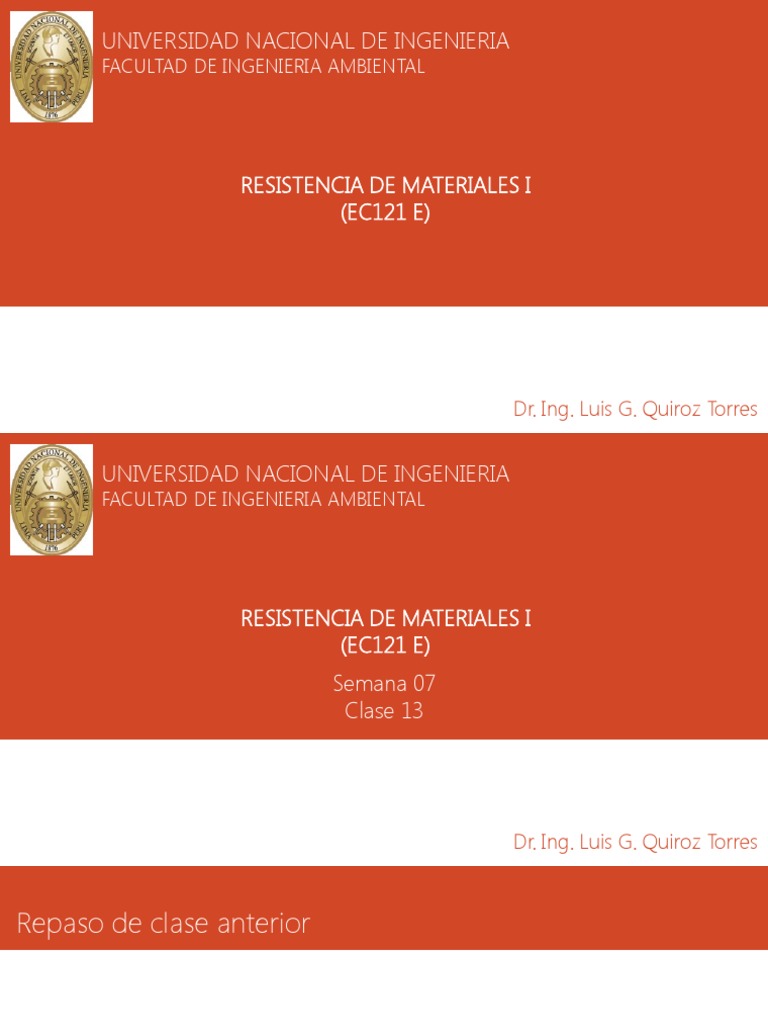 Lesson S07C13 | PDF | Doblar | Resistencia de materiales