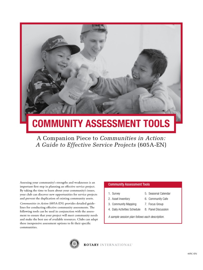 Community Service Project Guide | PDF | Focus Group | Survey Methodology