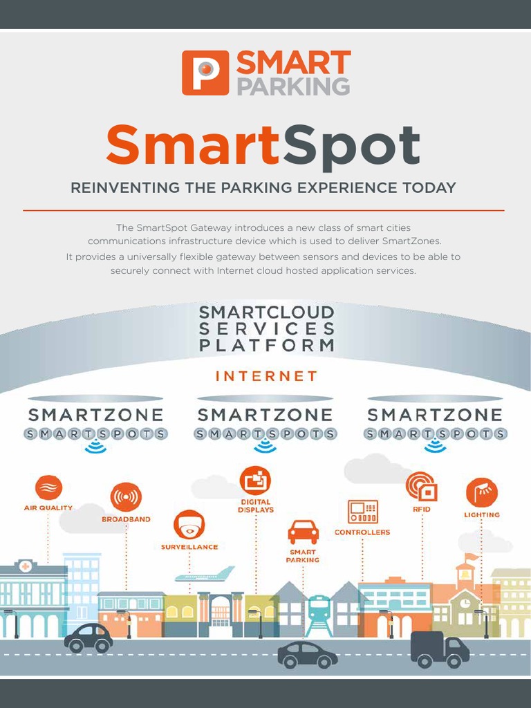 Smartspot Brochure | PDF | Parking | Internet Of Things