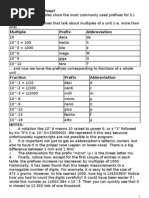 SI Unit Conversion Table | PDF