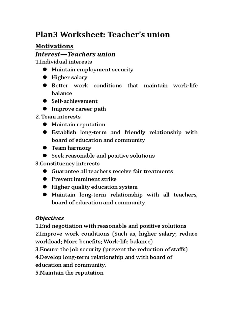 Newtown Negotiation Worksheet | Download Free PDF | Negotiation ...