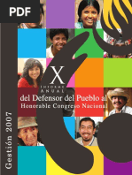 Ley #870 Del Defensor Del Pueblo | PDF | Bolivia | Parlamento