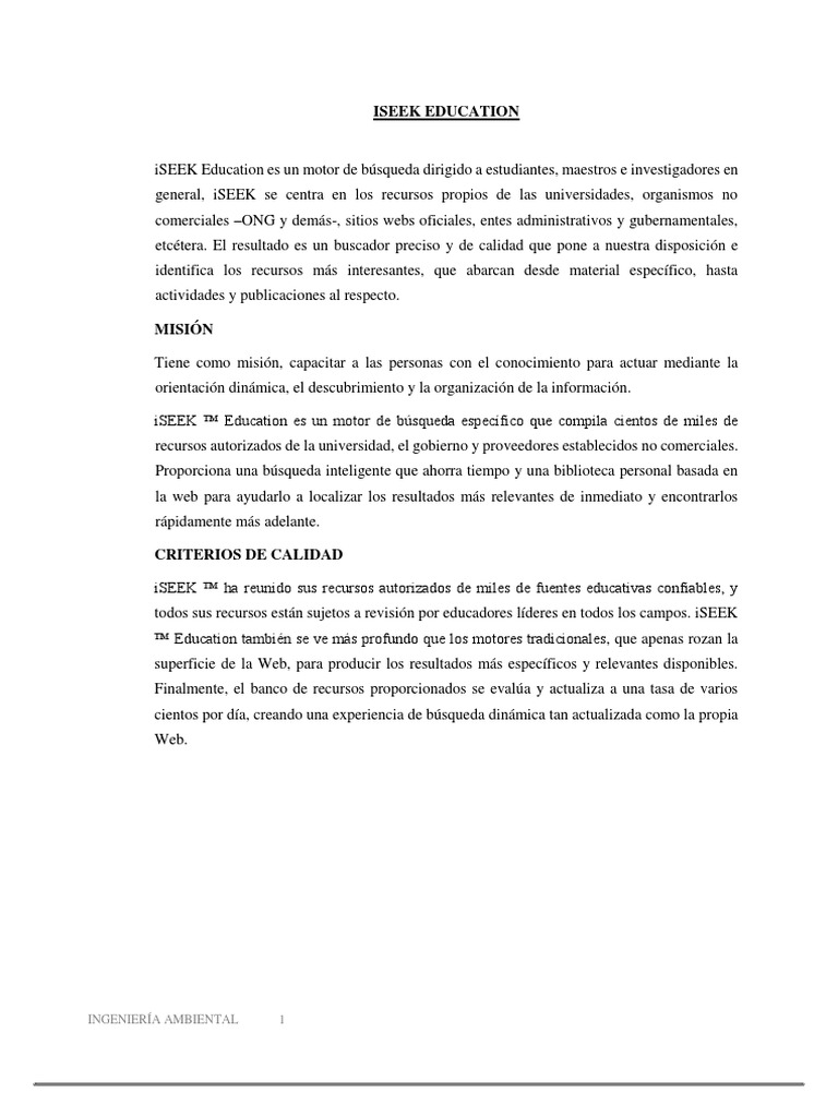 Iseek Education | PDF | Crecimiento personal y profesional | Negocios