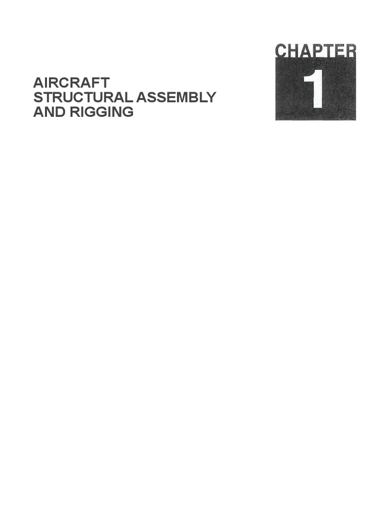 1-Aircraft Structural Assembly and Rigging Text | PDF | Flight Control ...